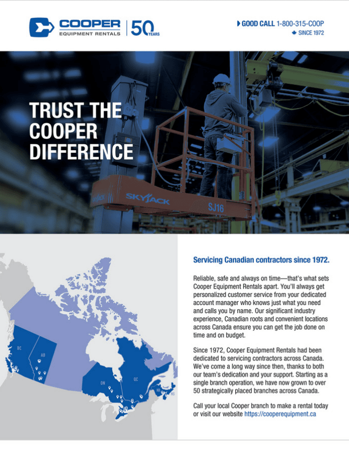 Resources - Cooper Equipment Rentals